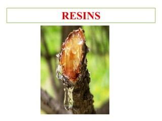 RESINS PPTX Chemistry Science
