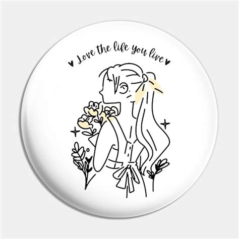 Aesthetic Motivational Girl Line Drawing Motivational Quote Pin