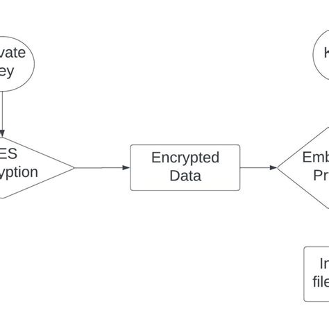 1 Encryption And Embedding Process Download Scientific Diagram