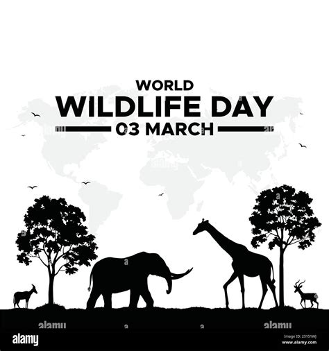 World Wildlife Day Stock Vector Image And Art Alamy