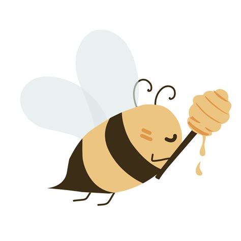 Cute Honey Bee 24622423 Png