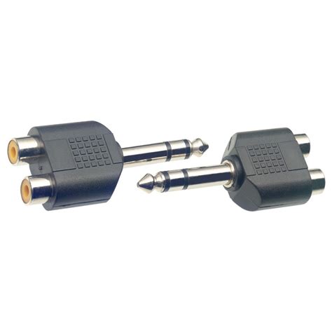 Stagg 2 X Double Female Rcamale Stereo Phone Adaptor At Gear4music