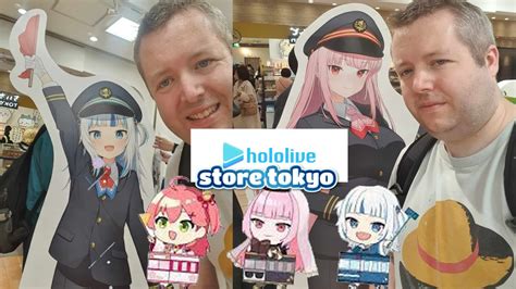 Hololive Store In Tokyo Station Full Tour Youtube