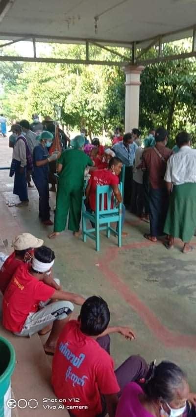 Dvb သပိတ်ကျင်းမြို့နယ်၌ ထော်လာဂျီယာဉ်တိမ်းမှောက်ပြီး လူအချို့ ဒဏ်ရာရ