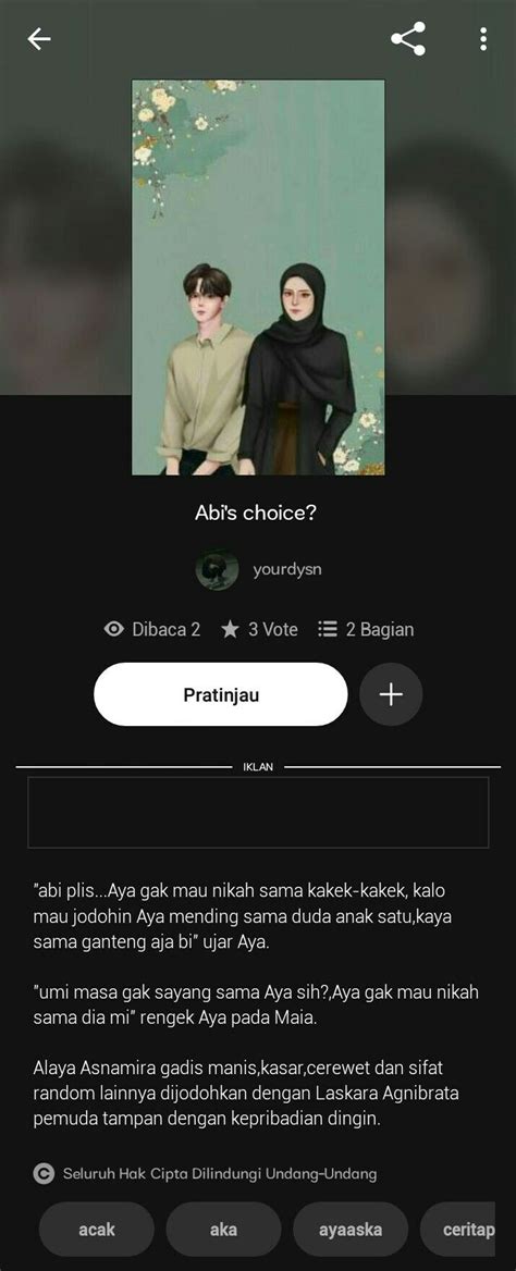 Wattpad Perjodohan Cerita Wattpad Cerita Membaca