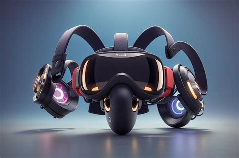 Premium Ai Image 3d Hand Oculus Quest Vr Controllers 3d Render