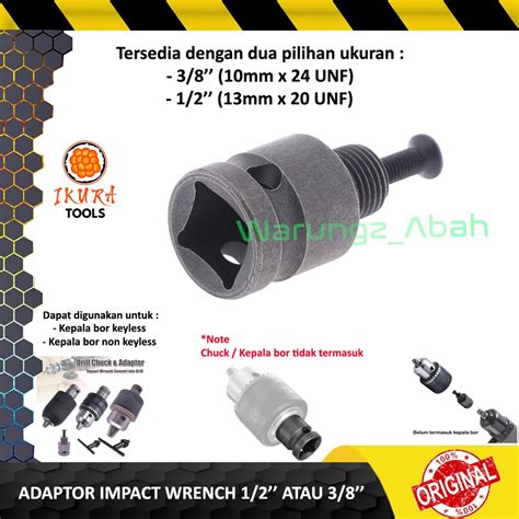 Jual SOCKET SOKET UNIVERSAL ADAPTOR ADAPTER CONVERTER KONVERTER KEPALA MATA BOR AIR IMPACT