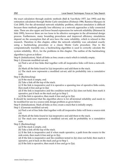 Pdf Multiple Tabu Search Algorithm For Solving The Topology Network Design Dokumentips