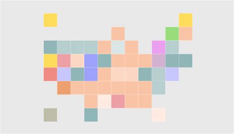 Grid Map Chart Types Flowingdata