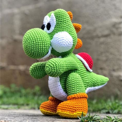 Yoshi Amigurumi Crochet Pattern Yoshi Crochet Pattern Etsy