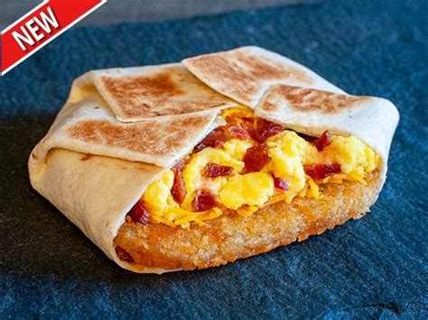 Taco Bell Breakfast Crunchwrap Taco Bell Breakfast Crunchwrap