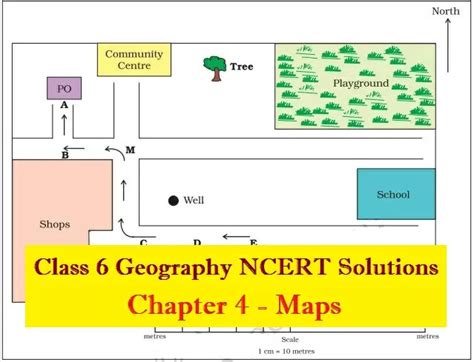 Ncert Solutions Class 6 Geography Social Science Chapter 4 Maps