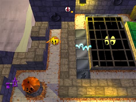Screenshot Of Ms Pac Man Maze Madness Playstation 2000 Mobygames