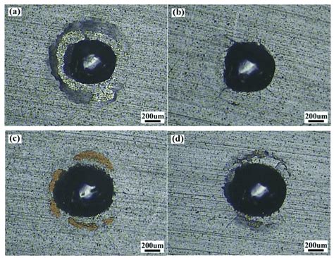 Rockwell Indentation Tests With A Load Of 1470 N Of Tialsin Coatings Download Scientific