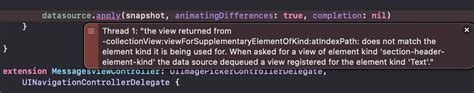 Ios Uncaught Exception Nsinternalinconsistencyexception Works