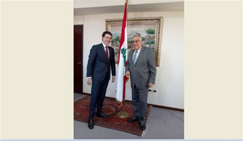الوكالة الوطنية للإعلام الاوضاع في لبنان والمنطقة محور لقاء بو حبيب