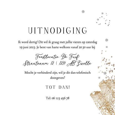 Trendy Uitnodigingskaart Feestje Ballonnen Kaartje Go
