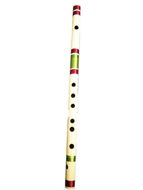 Brown Green And Maroon D Sharp Regular Bamboo Flute Bundle At Rs 300