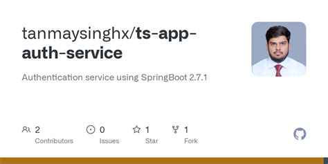 GitHub Tanmaysinghx Ts App Auth Service Authentication Service Using
