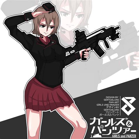 Girls Und Panzer Maho By Sertoaluns On Deviantart