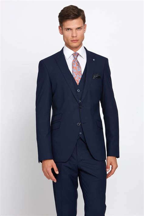 Benetti Jonny Navy 3 Piece Suit Con Murphys Menswear