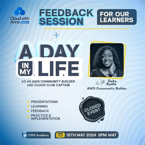 Cloud With Anne Cwa Academy On Linkedin Cwaacademy Cloudwithanne