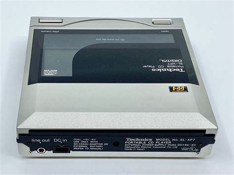 Technics SL XP7 Portable CD Player
