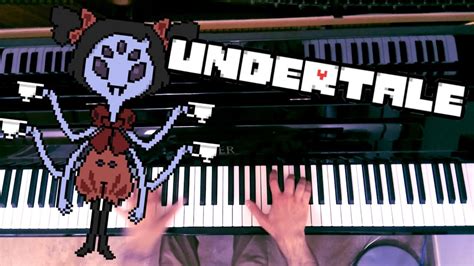 Spider Dance Muffet Theme Undertale Piano Cover Youtube Music