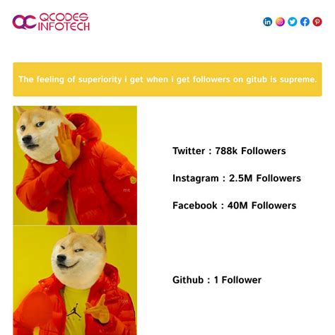 github the feeling of superiority i get when i get followers qcodes