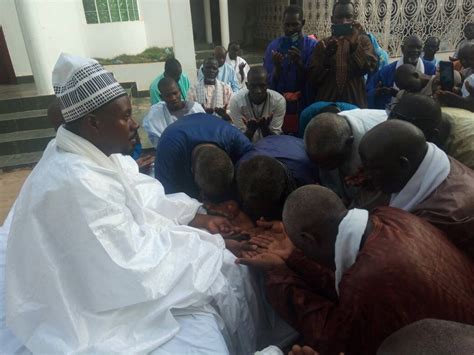 Le Khalife Général Des Mourides Serigne Mountakha Mbacké A Reçu Les 86