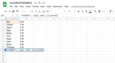 How to use vlookup in Google Sheets - Review Guruu