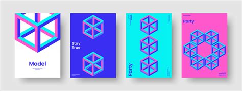 Tata Letak Laporan Terisolasi Template Poster Modern Desain Latar