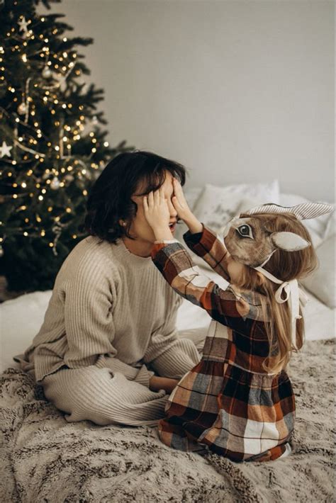 Мама и дочка Семейный фотограф Айгуль Васильева Мама Фотосессия Семейные новогодние фотографии