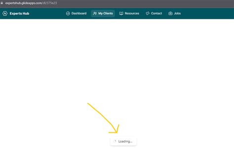 How To Get Loading Like In The Glide Experts Hub Ask For Help