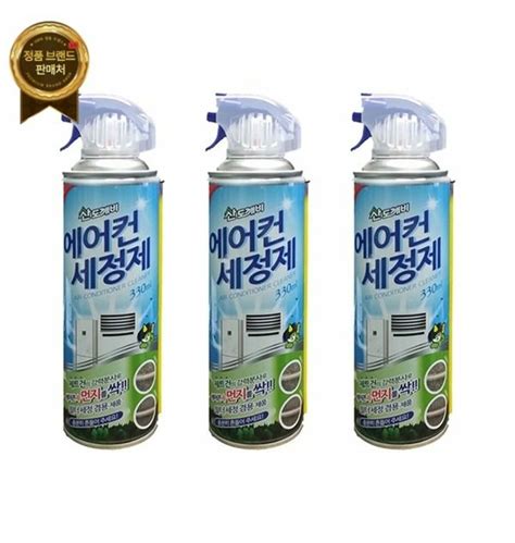 산도깨비 에어컨 세정제 330mlx3개 티몬