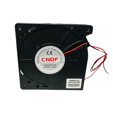 Ventilador Turbina Brushless Fan 12v Dc 12cm X 12cm