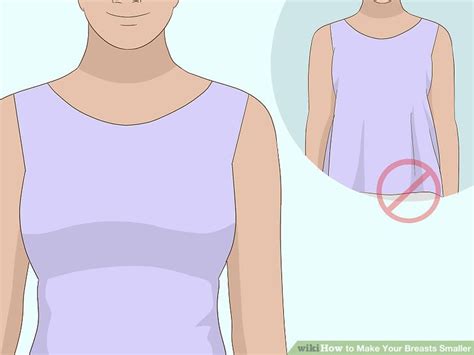3 Ways To Make Your Breasts Smaller Wikihow