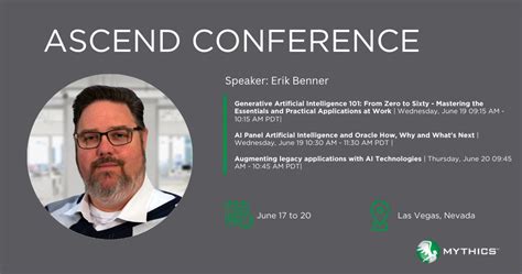 Mythics Llc On Linkedin Mythics Ascendconference Oracle