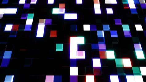 Abstract High Tech Database Glowing Background Digital Technology Circuit Board BG Video MP