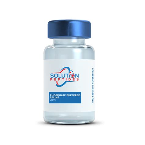 Phosphate Buffered Saline 20ml Solution Peptides