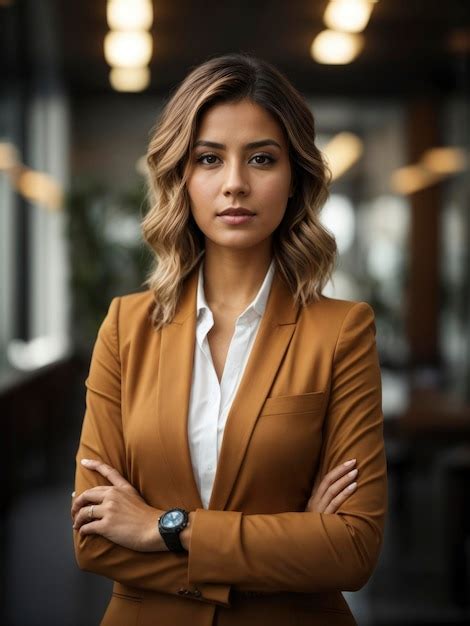 Premium Ai Image Formal Girl