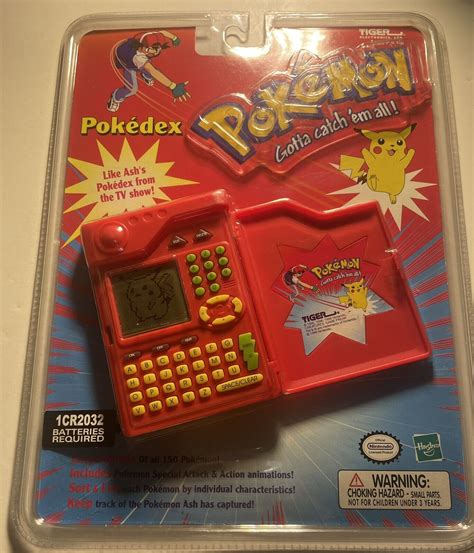Mavin Vintage 1999 Tiger And Hasbro Pokemon Pokedex Electronics
