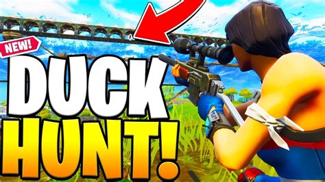 Fortnite Duck Hunt In Fortnite Playground V2 Mode Fortnite Battle