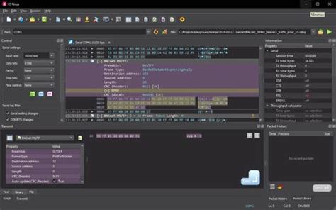 IO Ninja All In One Terminal Emulator Protocol Analyzer