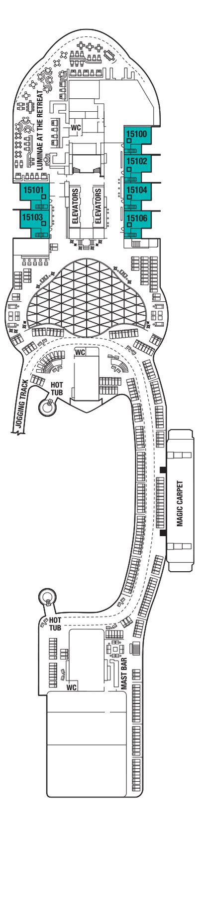 Celebrity Ascent Deck Plans Celebrity Cruises Canada