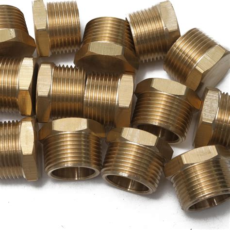 Ltwfitting Brass Pipe Hex Head Plug Fittings 34 Inch Male Npt Air Fue