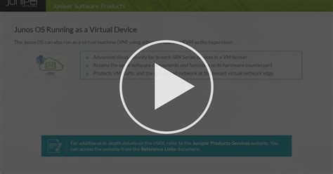 Juniper Products Overview Part 2 Getting Started With Junos