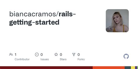 Github Biancacramosrails Getting Started