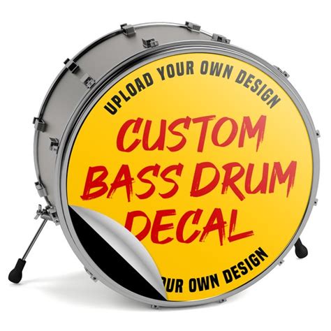 Custom Drum Head Logo Etsy