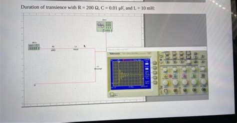 Solved Rc Circuit Voltage At 1 T Duration Of Transience With
